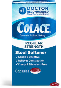 Colace® 2-IN-1 Tablets | Colace® (docusate sodium)