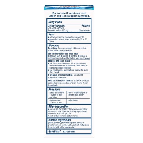 Colace Extra Strength Capsules - Colace® (docusate sodium)