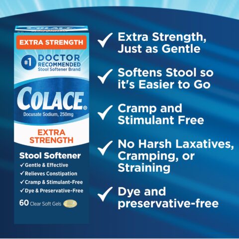 Colace Extra Strength Capsules - Colace® (docusate sodium)