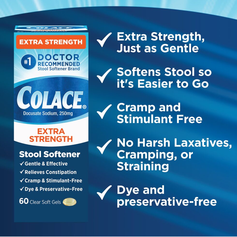 Colace Extra Strength Capsules - Colace® (docusate sodium)